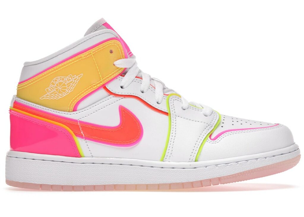 Jordan 1 Mid Edge Glow (GS) – CACTUS KICKS
